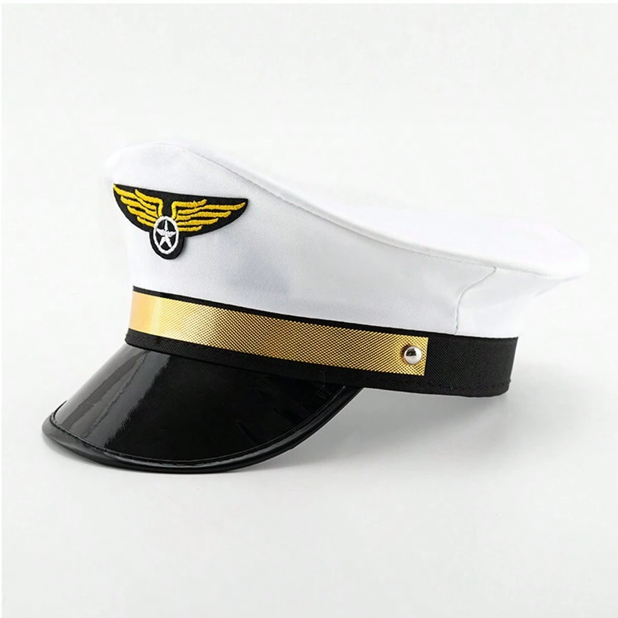 Party Pilot Cap, Aviator Hat, Aviation Costume, Stage Performance Props ...
