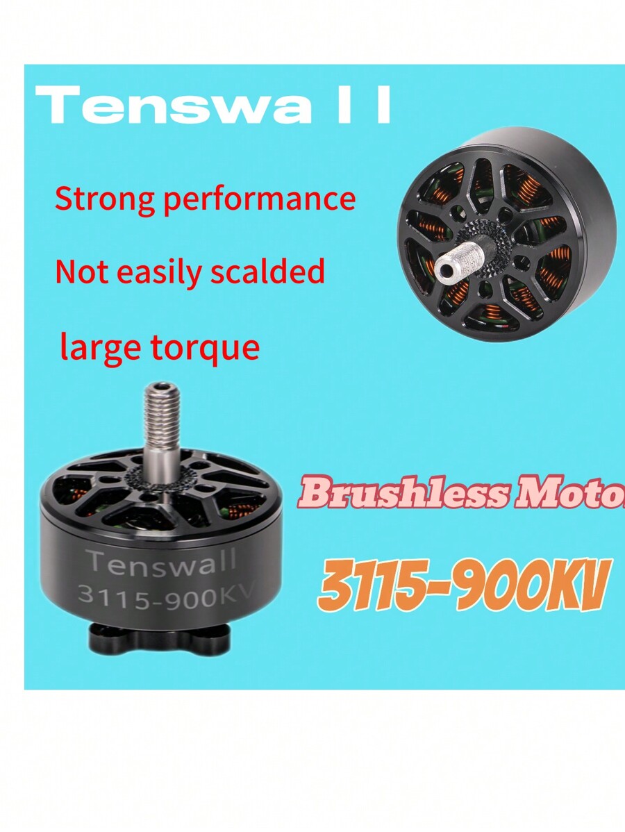 3115-900KV Drone Motor, Past op 10-Inch Racing Drones, Ondersteunt ...