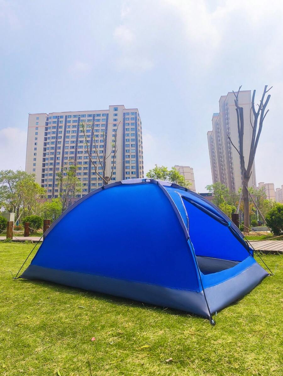 1pc 1-3 Person Easy Setup Camping Tent, Portable Rainproof Sun Shelter ...