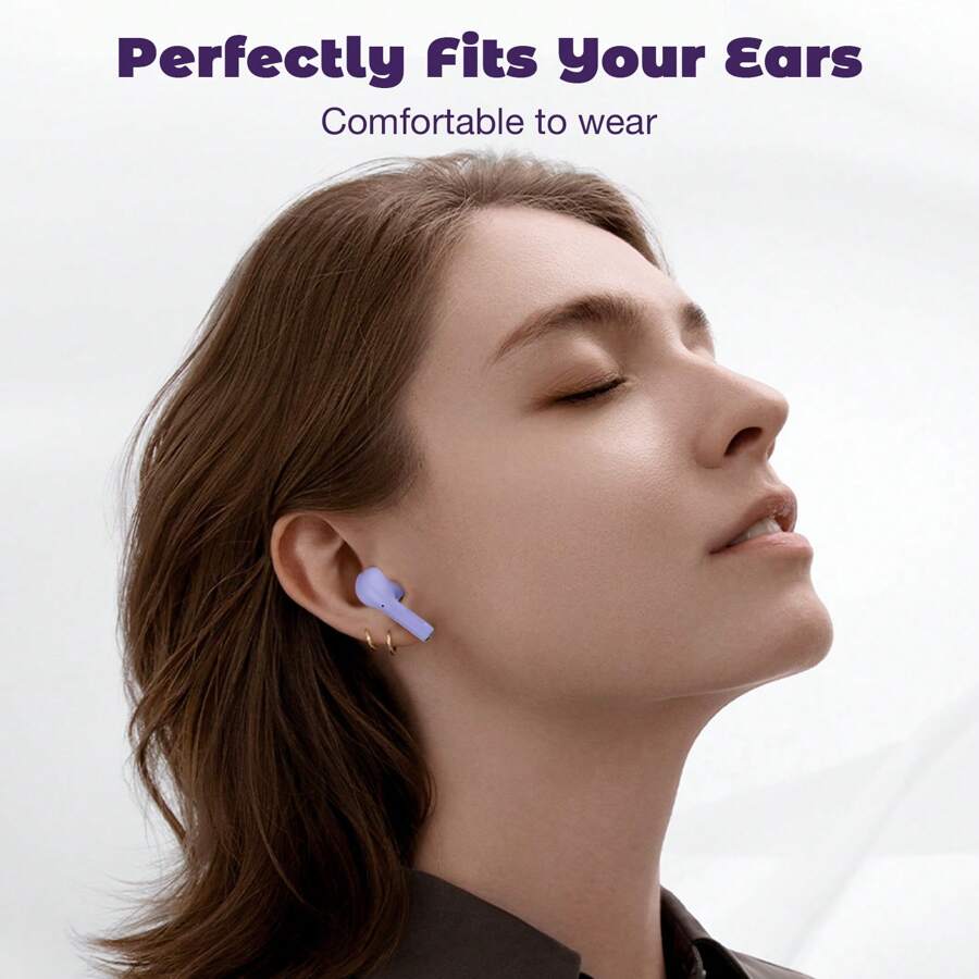 Wireless Earbuds, 2025 Wireless Headphones HiFi Stereo Earphones With ...