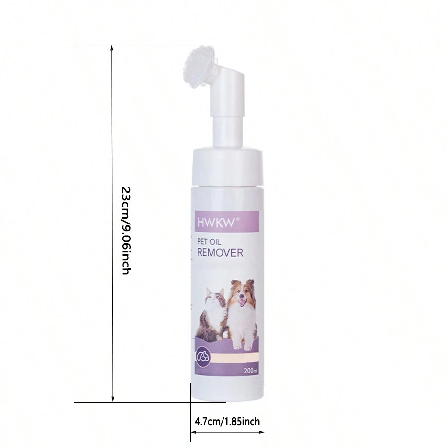 HWKW Pet Waterless Tail Cleaning Spray, Gentle Fragrance-Free Waterless ...