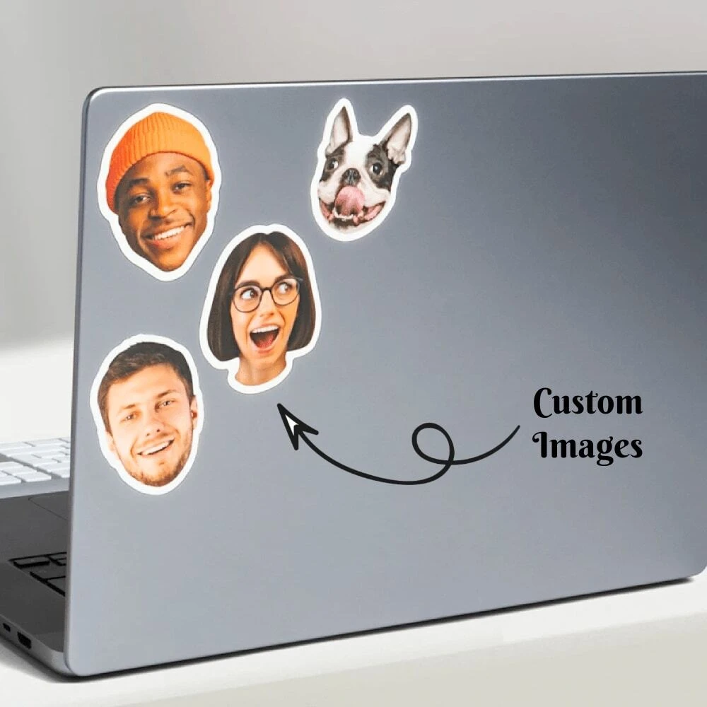 Custom 3 Different Size 13pcs/Set Portrait Face Stickers, Personalized ...