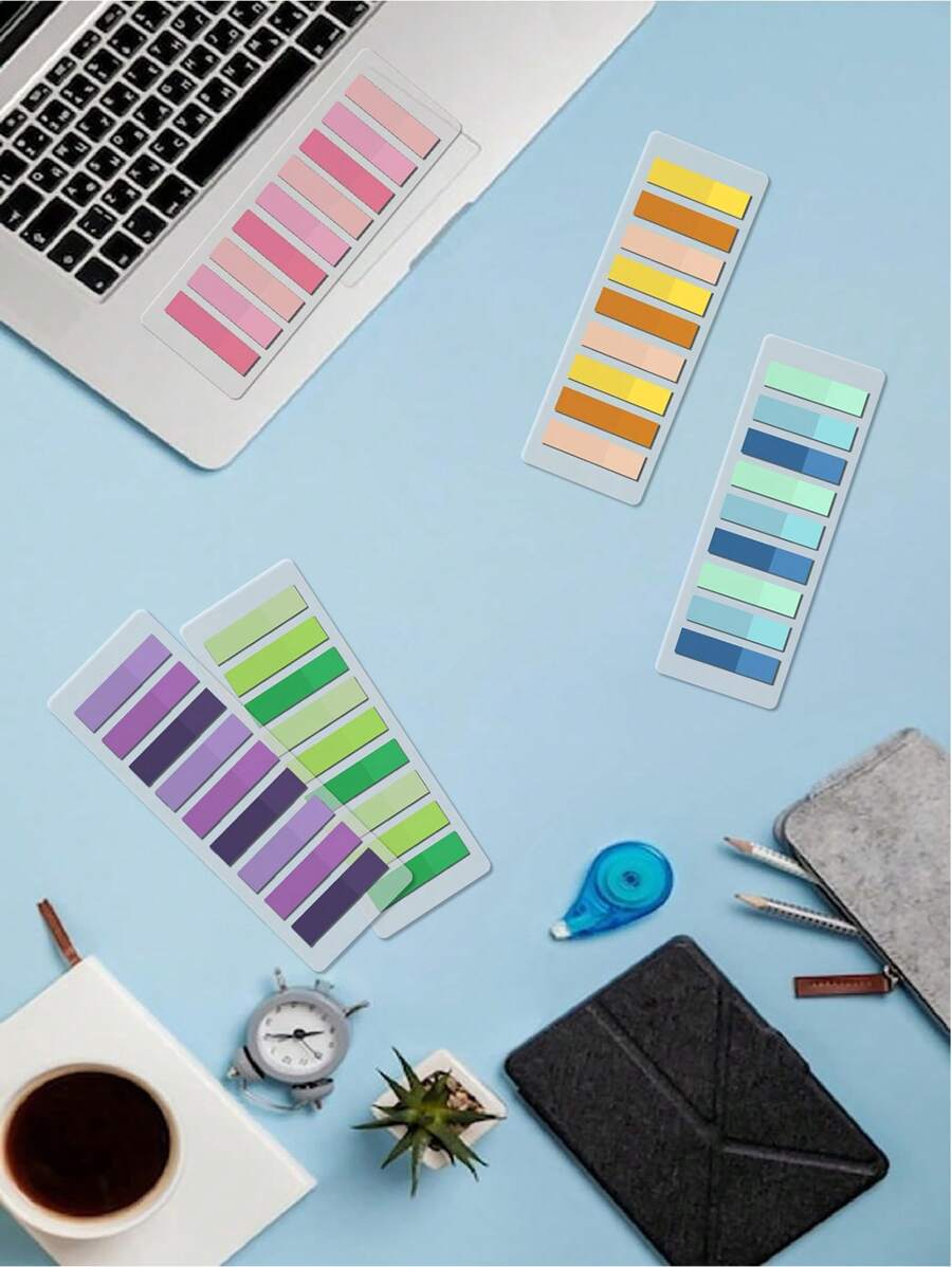 New 3 Gradient Index Stickers, Children's Stationery Stickers Self ...