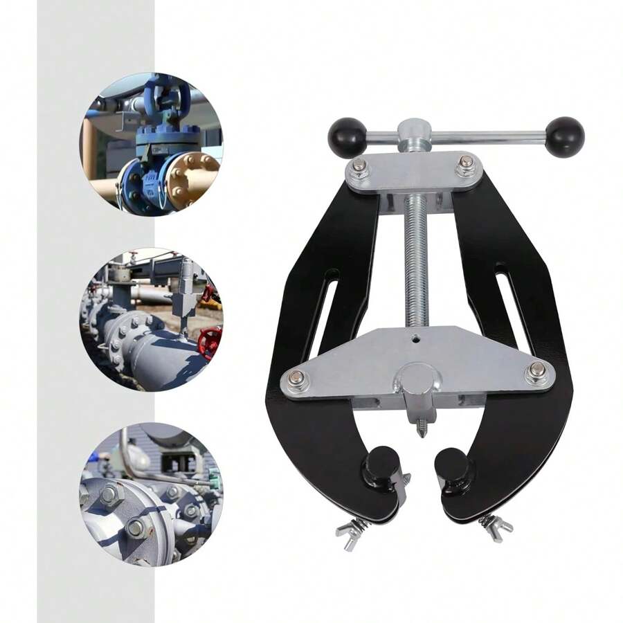 SHZICMY Pipe Clamp, 2 To 6Inch Heavy Duty Pipe Alignment Clamp, High ...