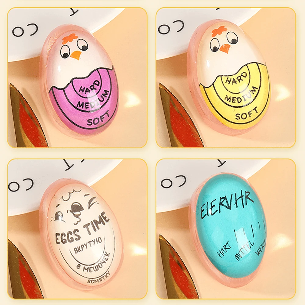 Boiling Egg Color Change Timer - Accurately Measure The Time For ...