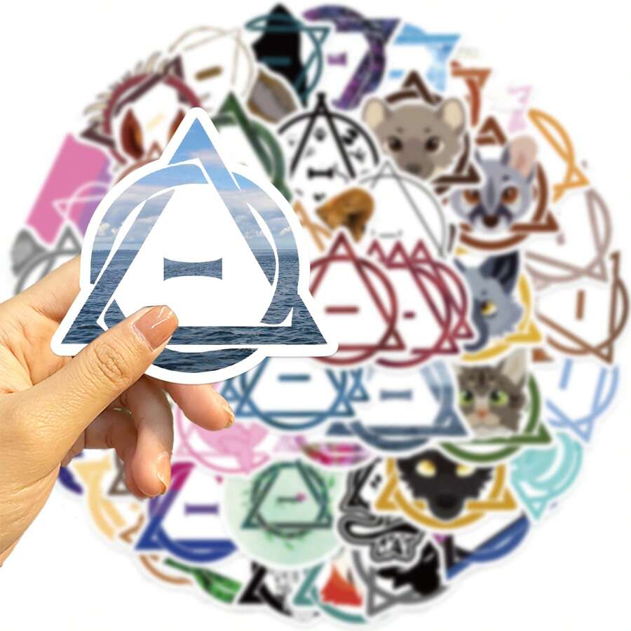 50PCS Therian Stickers Vinyl Aesthetics Stickers For Scrapbooking ...