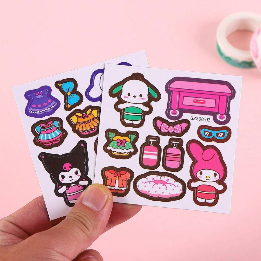 Sanrio Sanrio Hello Kitty & Friends DIY Sticker Craft Kit - Quiet Book ...