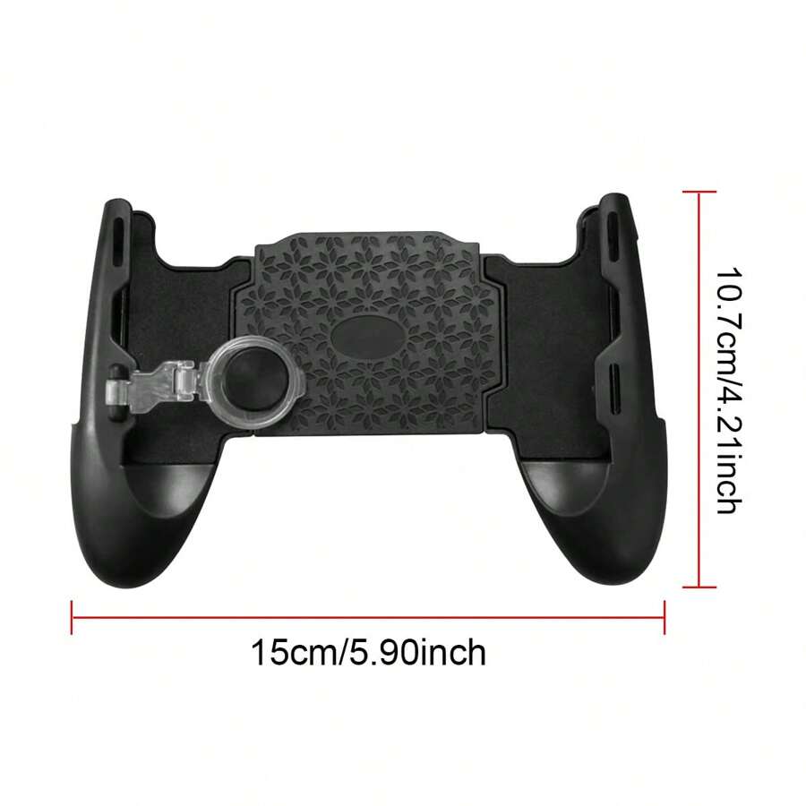 1pc 3-In-1 Gamepad Auxiliary Handle With Stand & Joystick For Mobile Phones Under 6.5 Inch, All ...