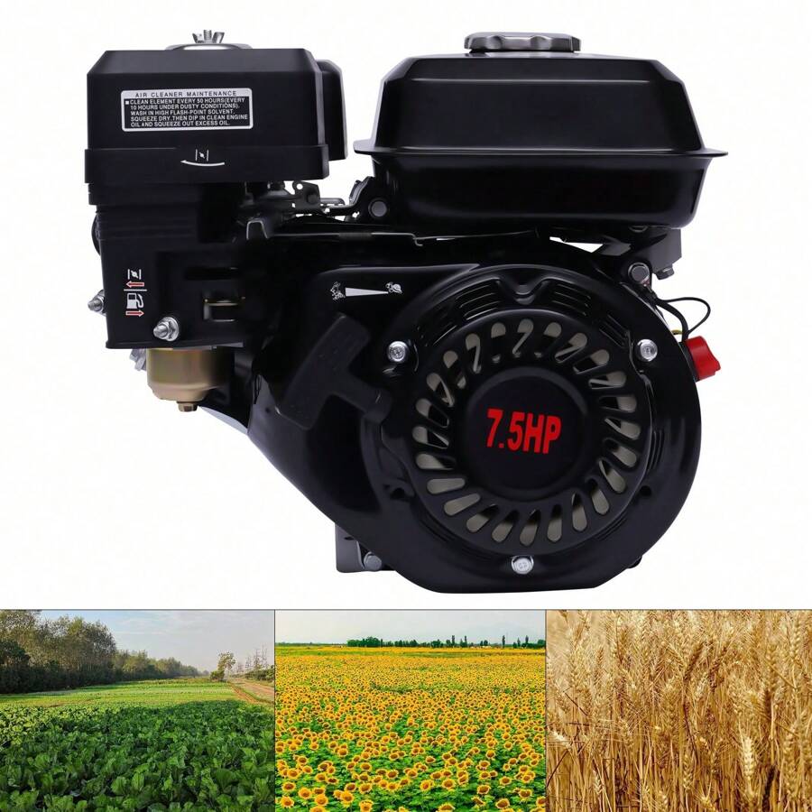 4 Stroke OHV Gasoline Engine Standing Engine Go Kart Engine Air Cooled ...