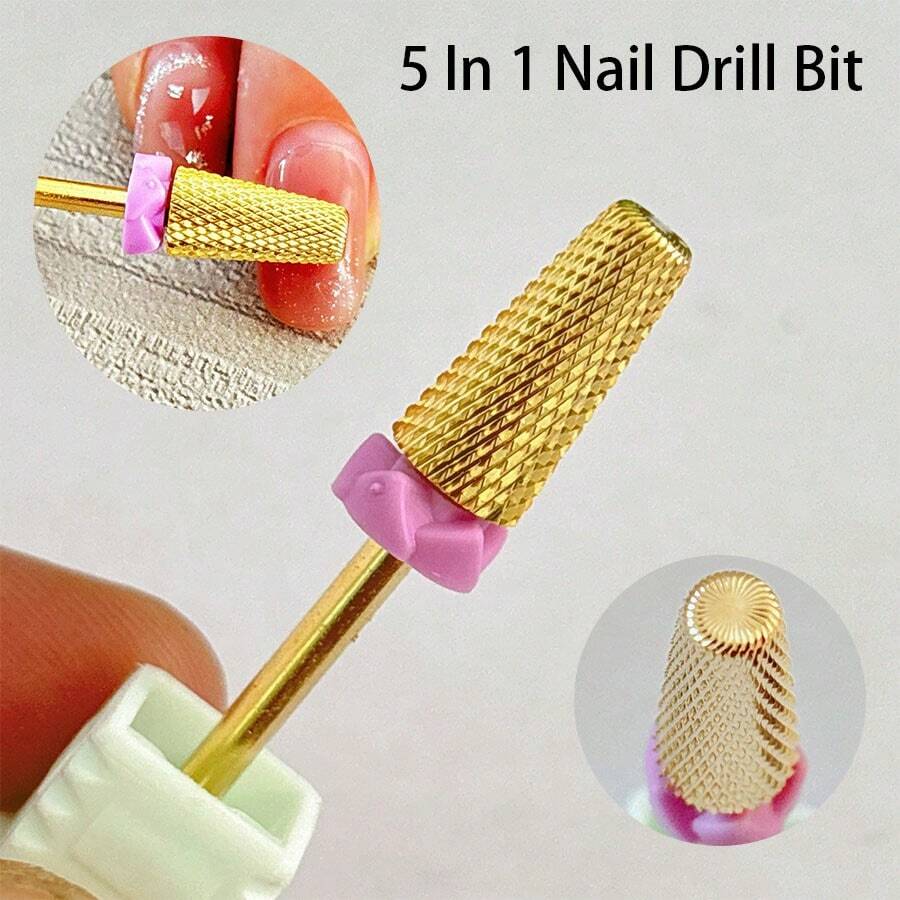 Nail Polishing Bit, Nail Drill Bit, Pedicure Remover For Acrylic Gel ...