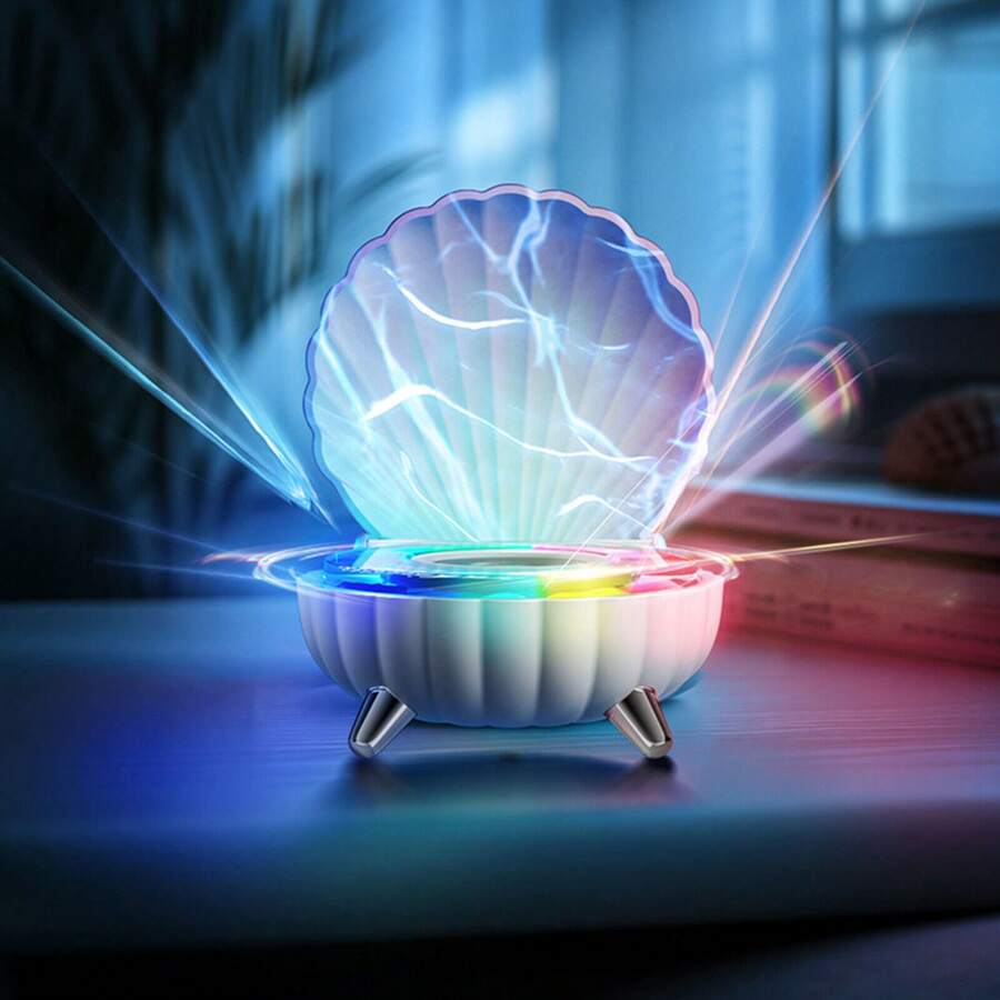 Shell Speaker, Mini Portable Shell Bluetooth Speaker, Shell Lamp ...