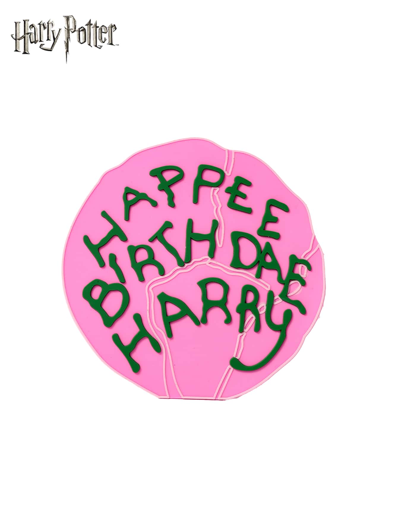 WB 1PC Harry Potter Authorization Hagrid Birthday Cak H Coaster Non ...