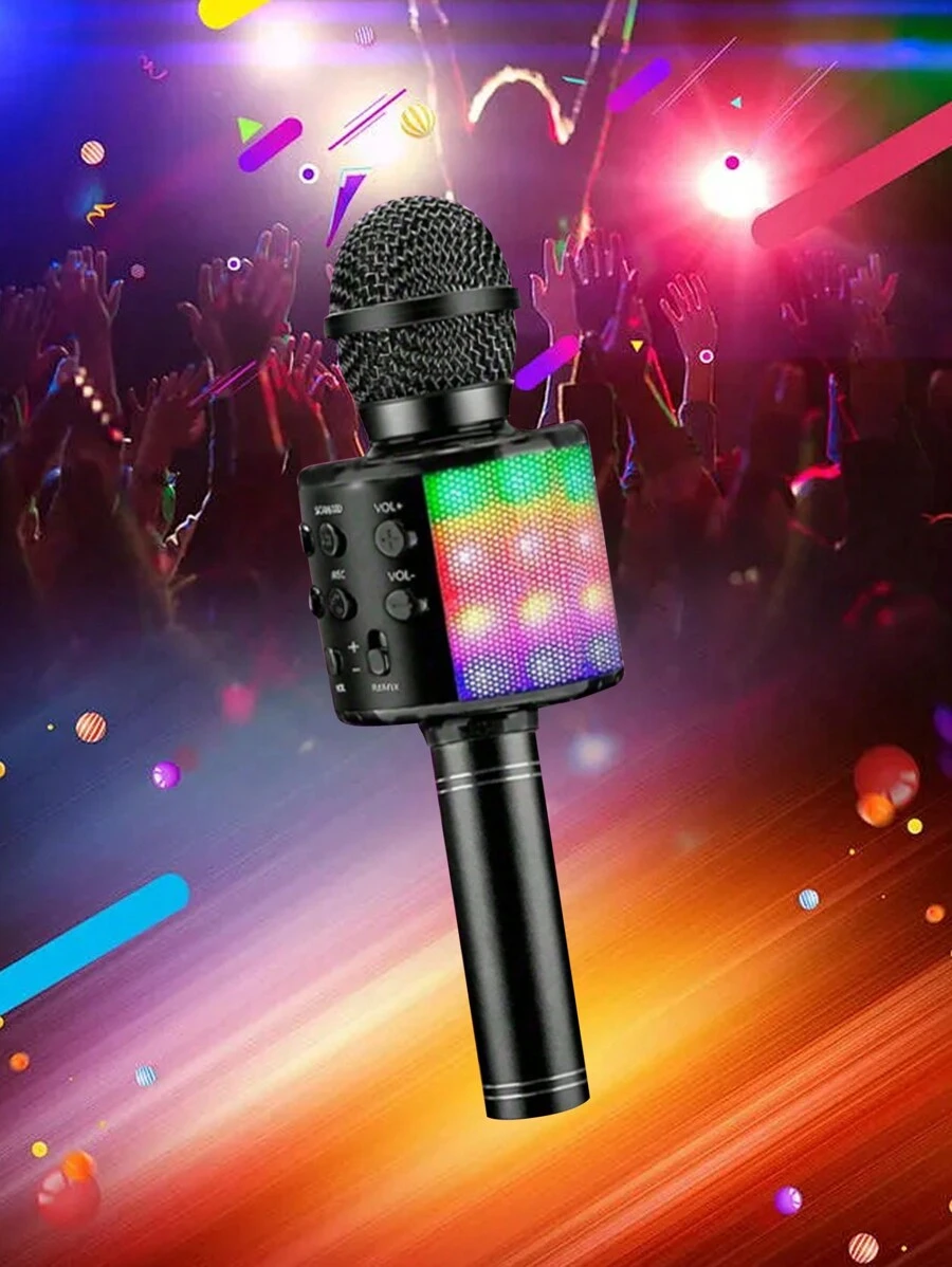 Microphone sans fil, microphone d'enregistrement à condensateur intégré ...