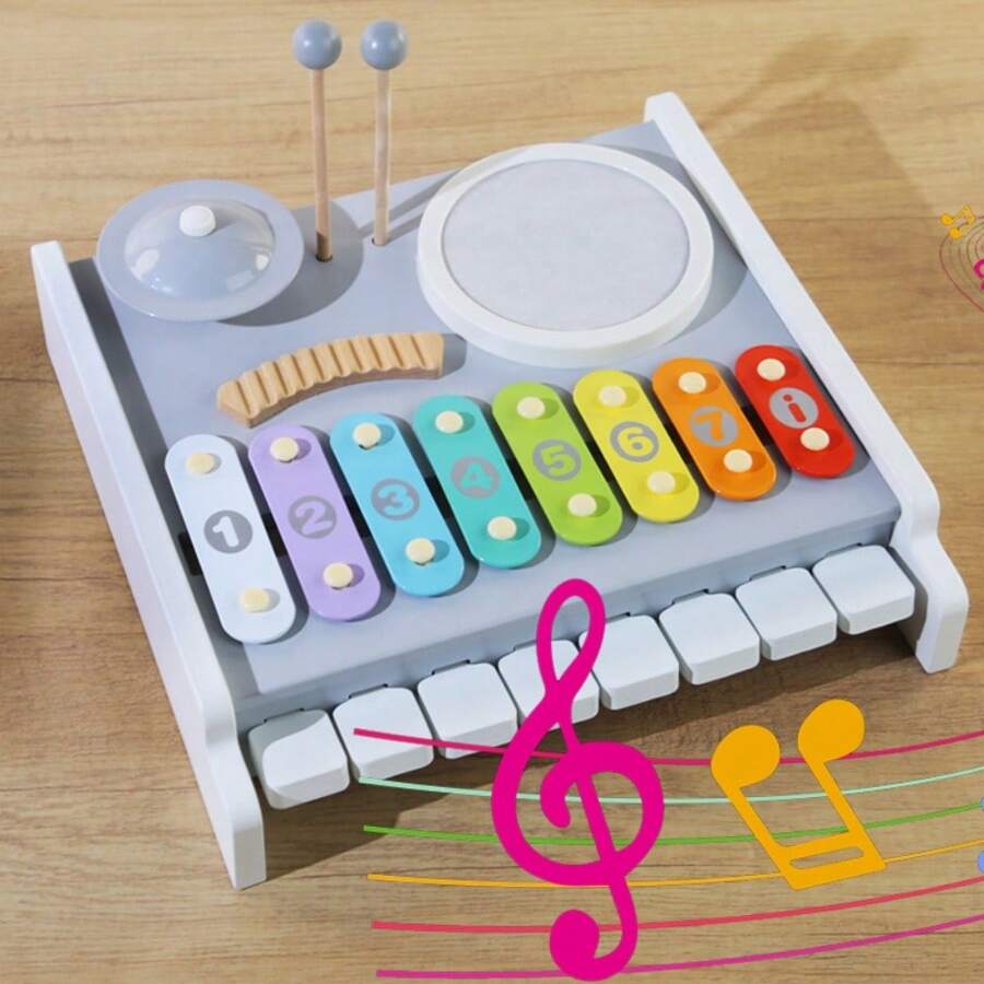 1 Set Music Awakening Musical Xylophone For 0-3 Years Old Babies ...