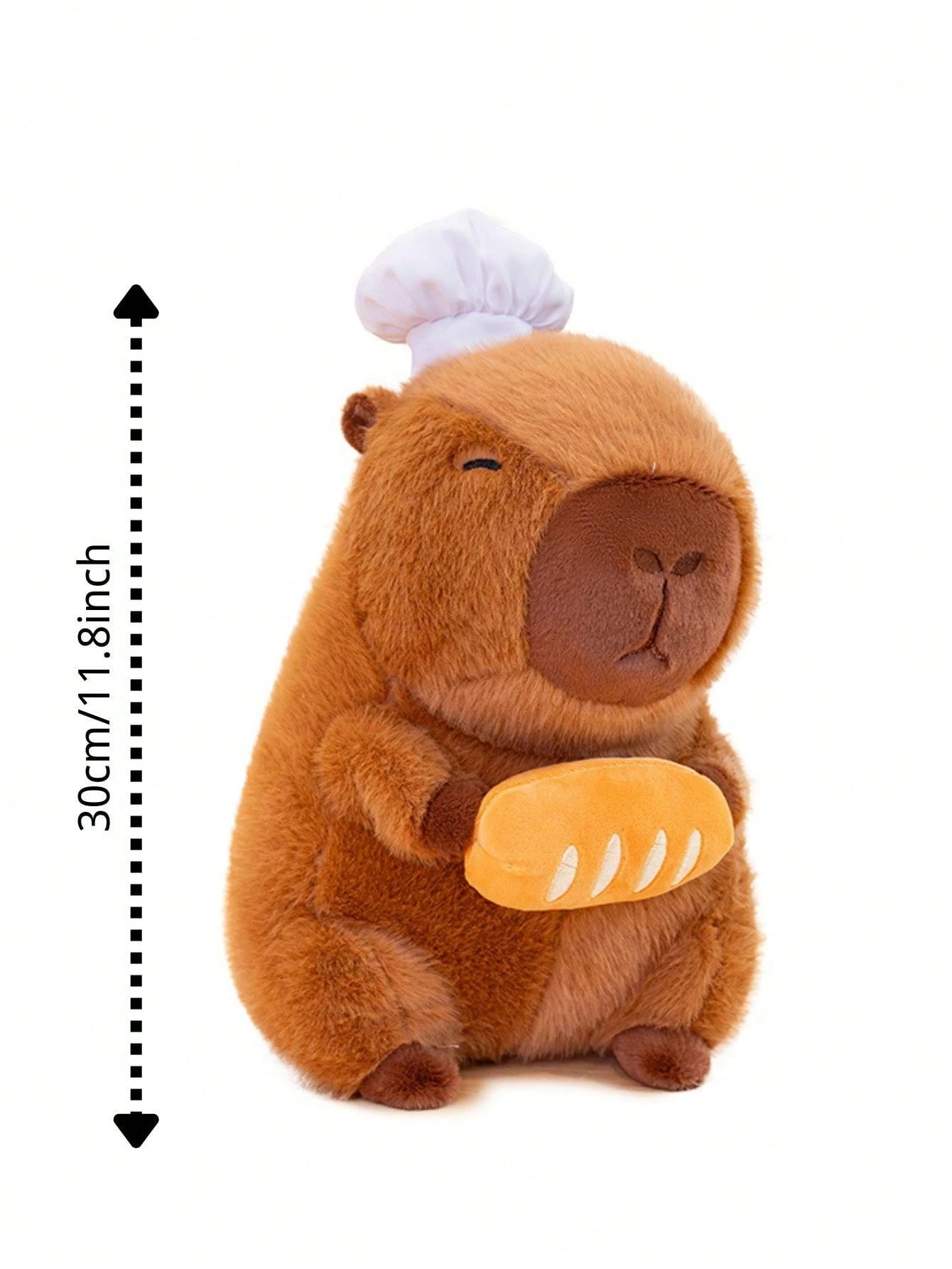 New Chef Capybara Plush Toys Cute Capybara Stuffed Animals Soft Cook ...