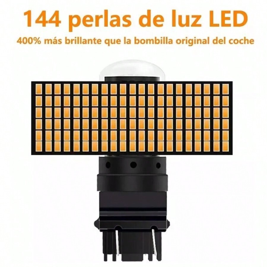 2 Piece Set 3157 LED Brake Bulb 12V-24V Reverse Brake Parking ...