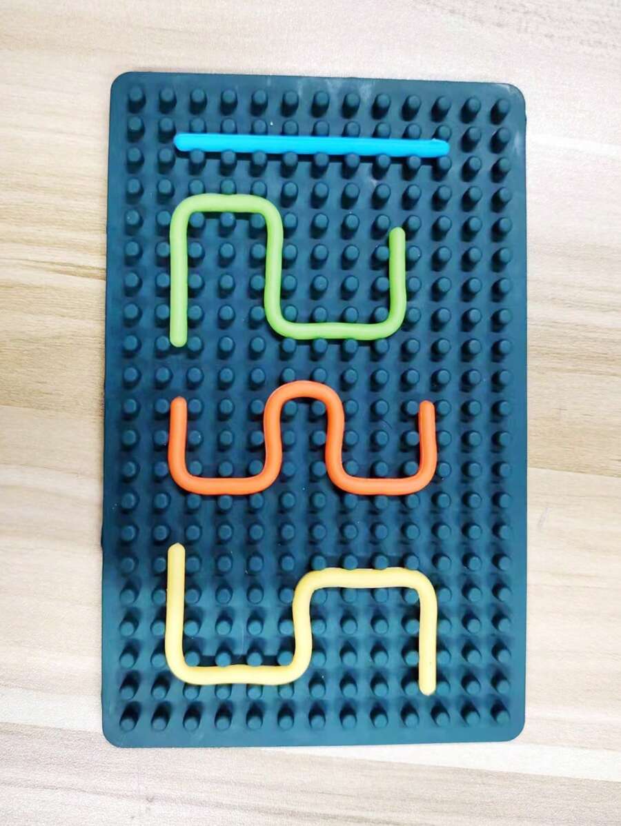 Sensory Activity Board Silicone Sensory Fidget Board Stress Anxiety ...