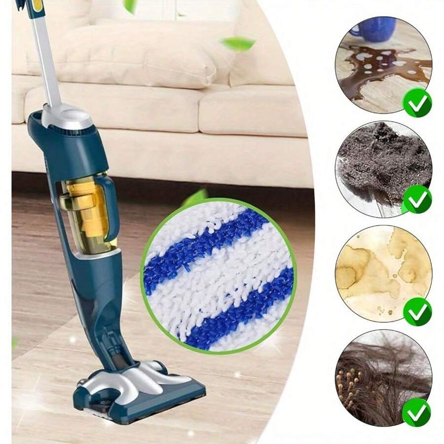 1pc Ultra-Microfiber Mop Replacement Pad, Suitable For Rowenta Steam ...