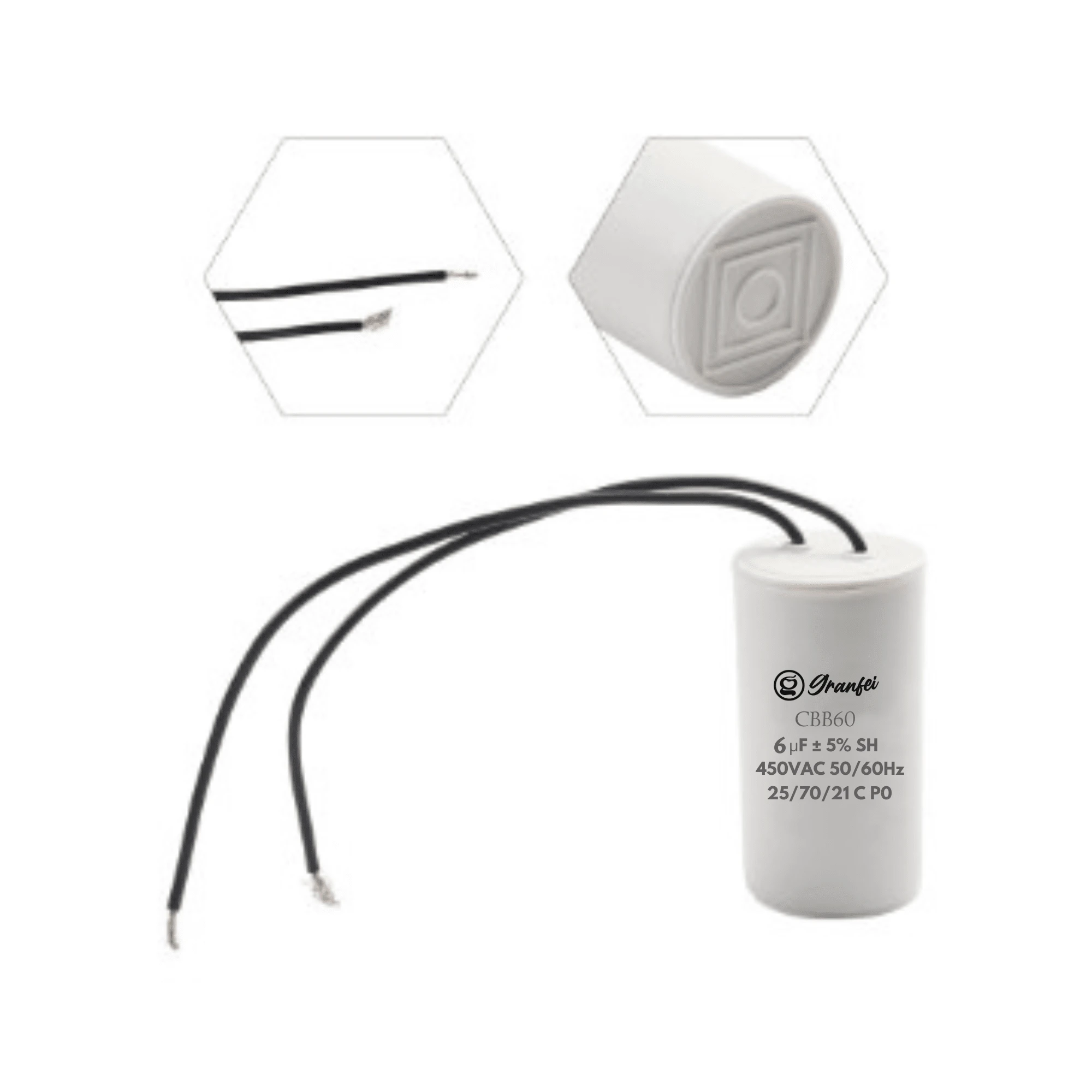 CYLINDRICAL CAPACITOR FOR FAN 220V 6UF 450V.AC | SHEIN USA