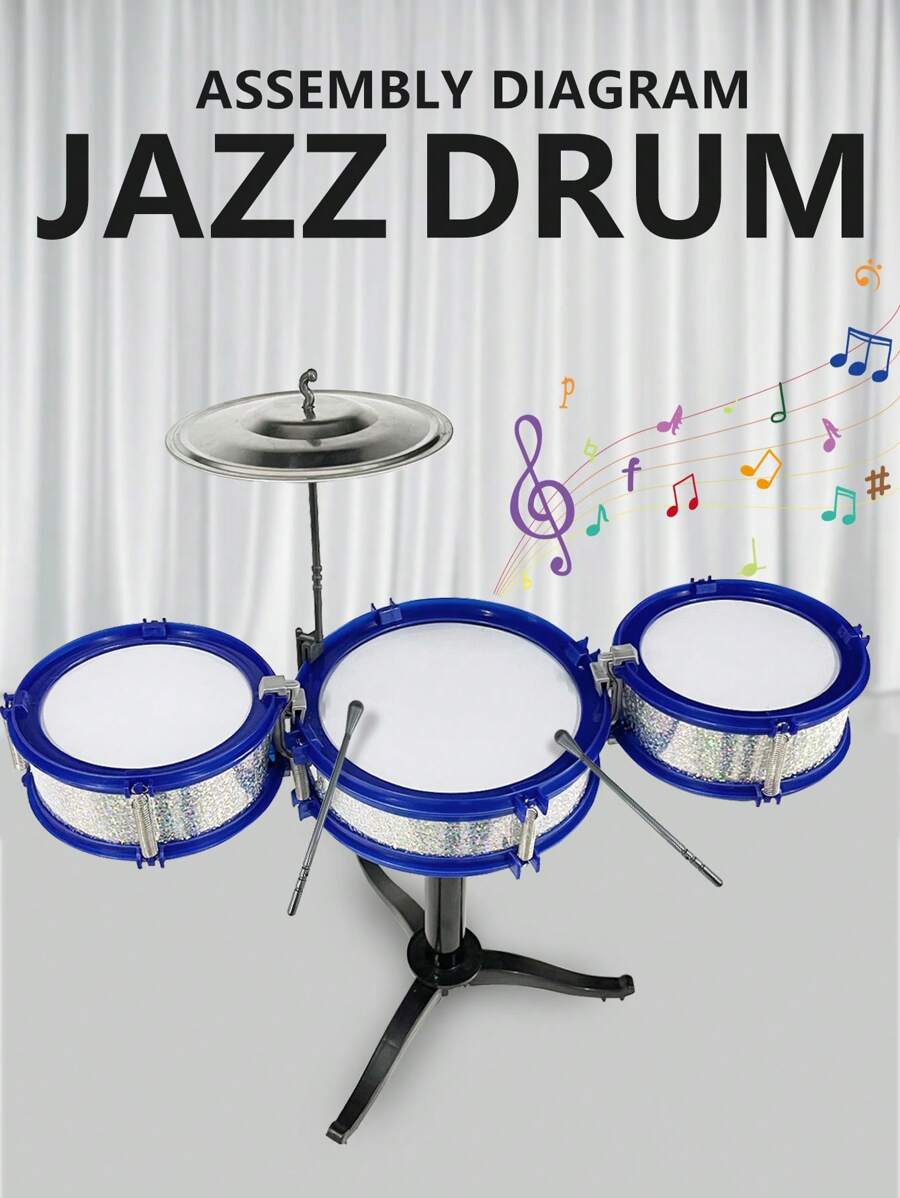 1pc Starter Drum Kit, Percussion Instrument For Beginner, Home Use ...