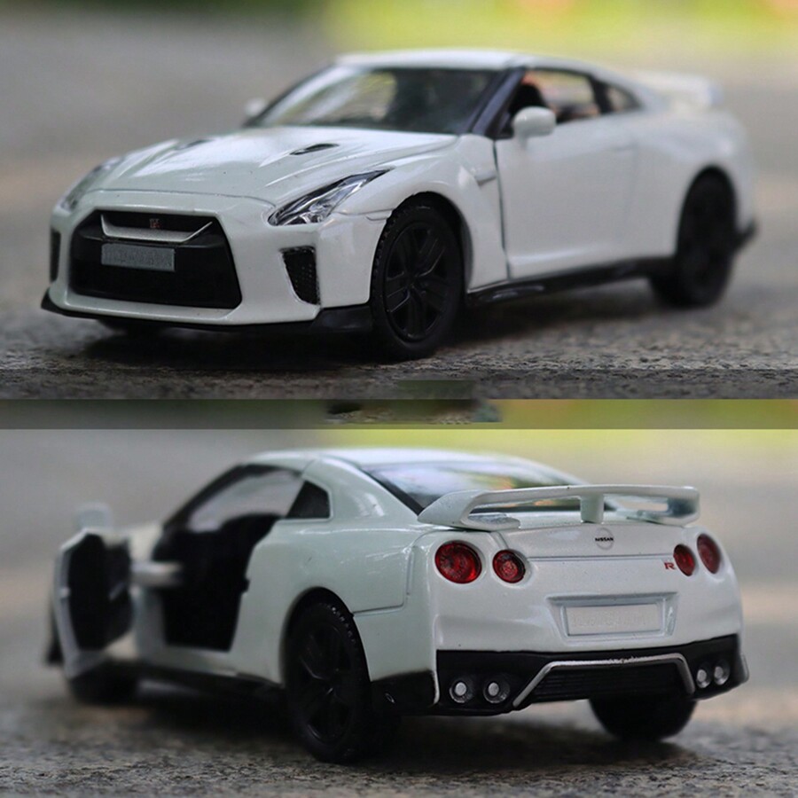 Makeda 1/36 Scale Nissan GTR R35 Diecast Model Cars,Pull Back Vehicles ...