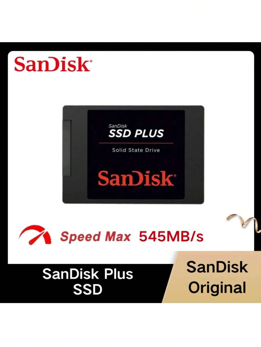 SANDISK 545MB/S SATA III SSD, Stable & Compatible Upgrade Option For Desktop PC & Laptops for ...