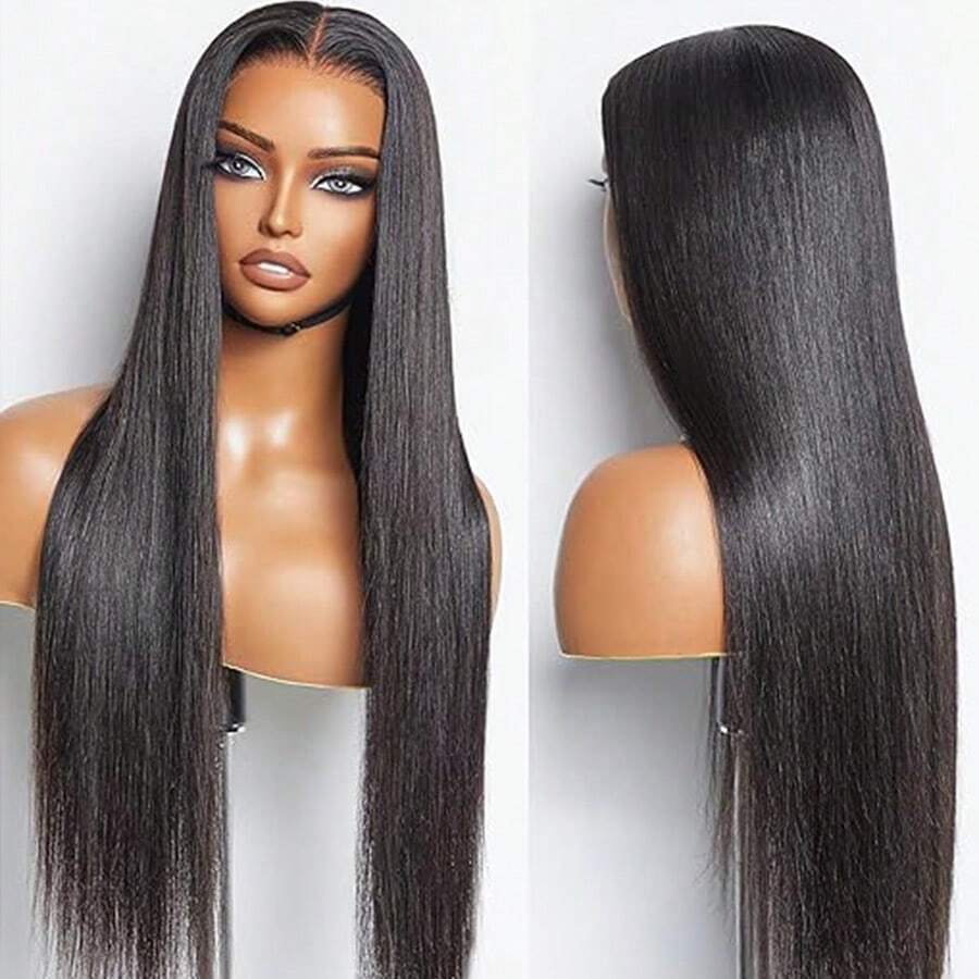 PAZAT 24-28 Inches Pre-Drawn High Definition Clear Lace 180% Density ...