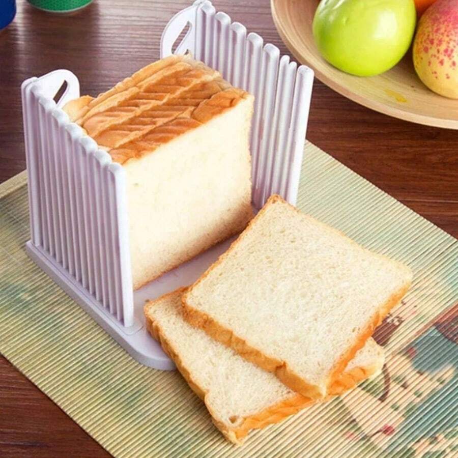 Toast Bread Slicer Stand DIY Foldable Toast Loaf Slicing Machine ...