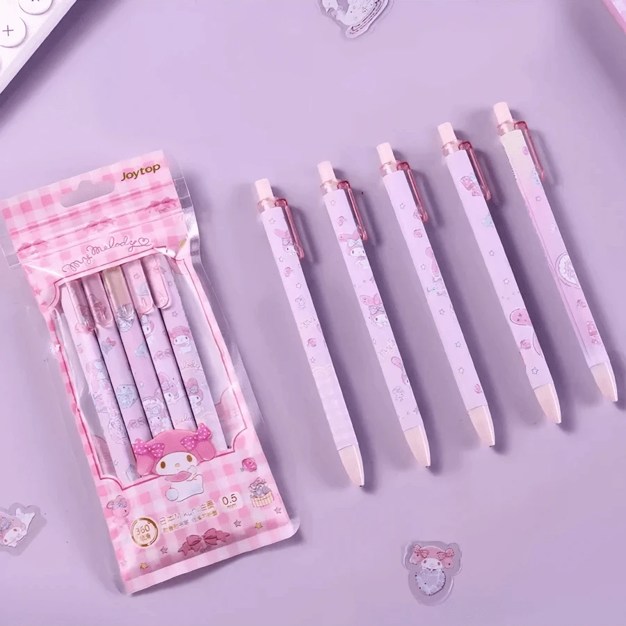 Sanrio Sanrio 5PCS Sanrio Hello Kitty Kuromi Melody Anime Cartoon ...