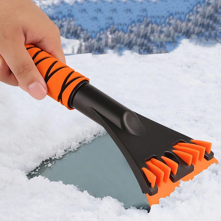 Car Snow Shovel Portable Compact Multi-Functional Snow Shovel Plastic Snow Shovel De-Ice Shovel ...