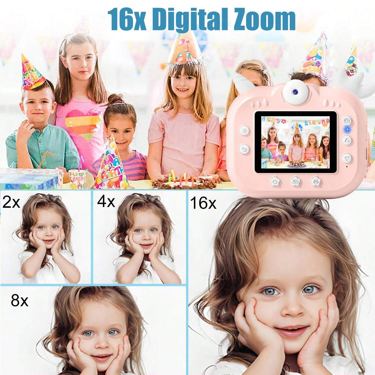 Instant Print Camera For Kids, Christmas Birthday Gifts Girls Boys Age ...