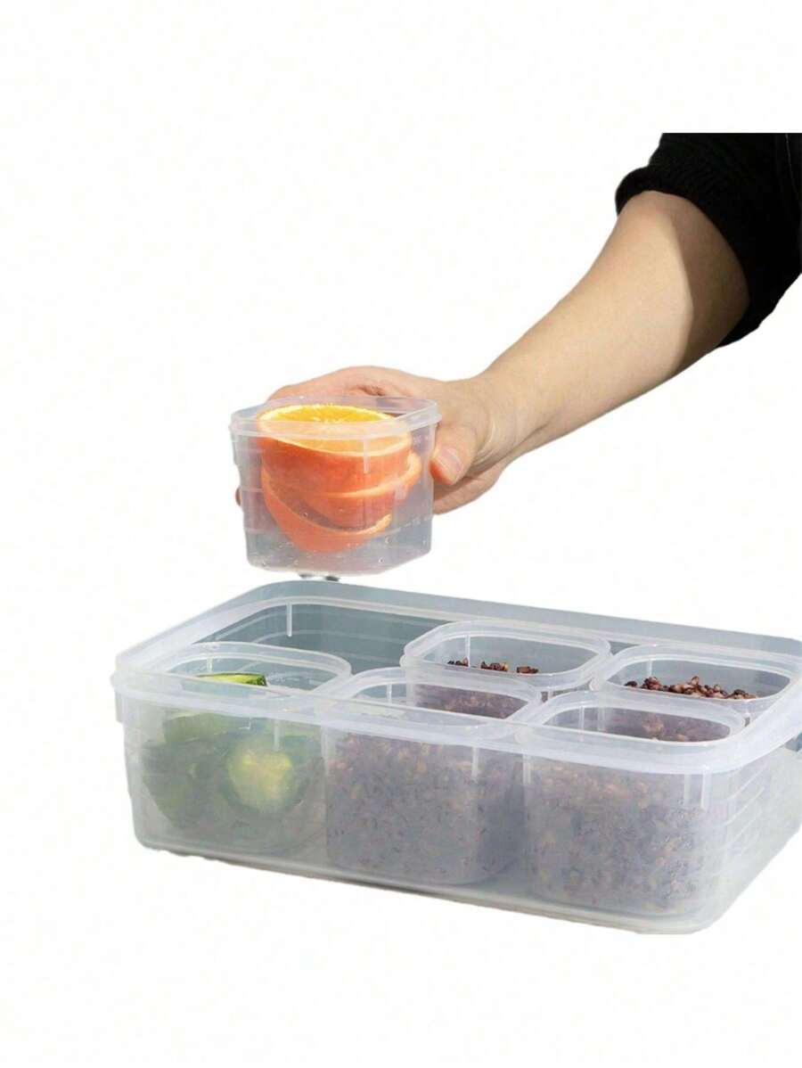 Multifunctional Refrigerator Storage Box Drain Seal Fresh Fruit Ginger ...