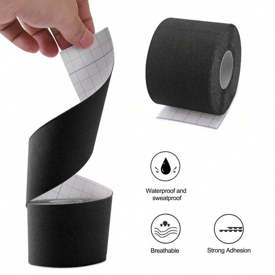 1 Roll 5cm X 5m Kinesiology Tape, Sports Bandage Elastic Muscle Taping ...