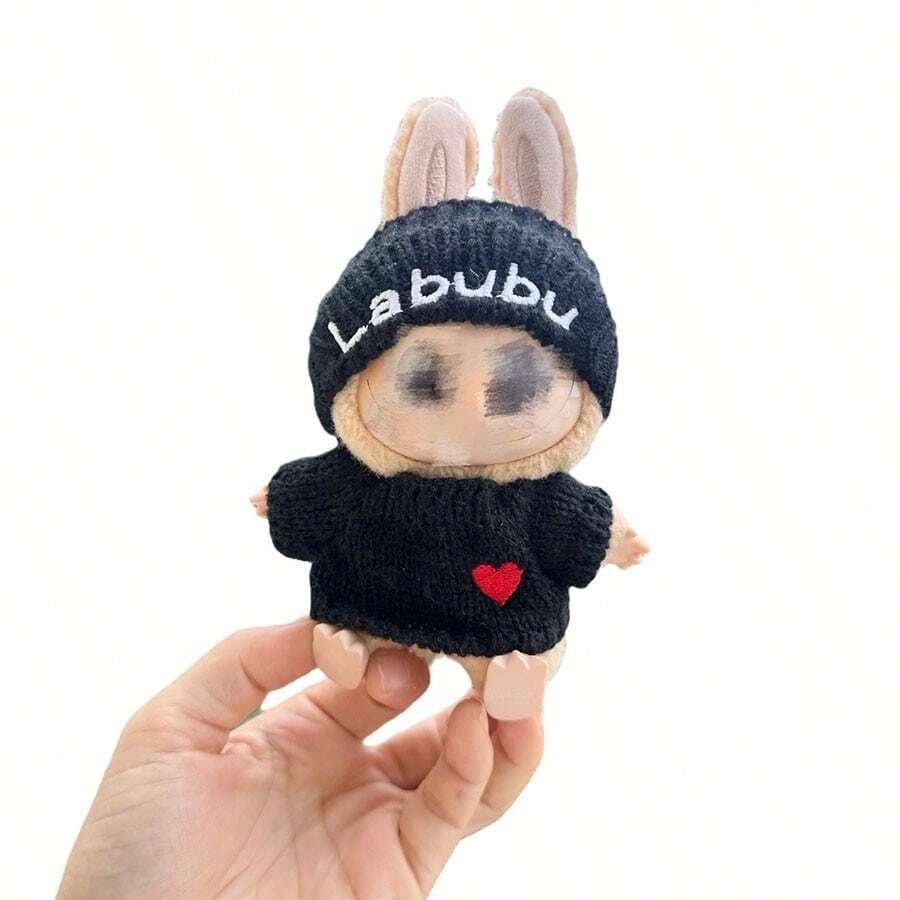 [Clothes Only] 2nd Generation Blind Box Sitting Labubu Party Figurine ...
