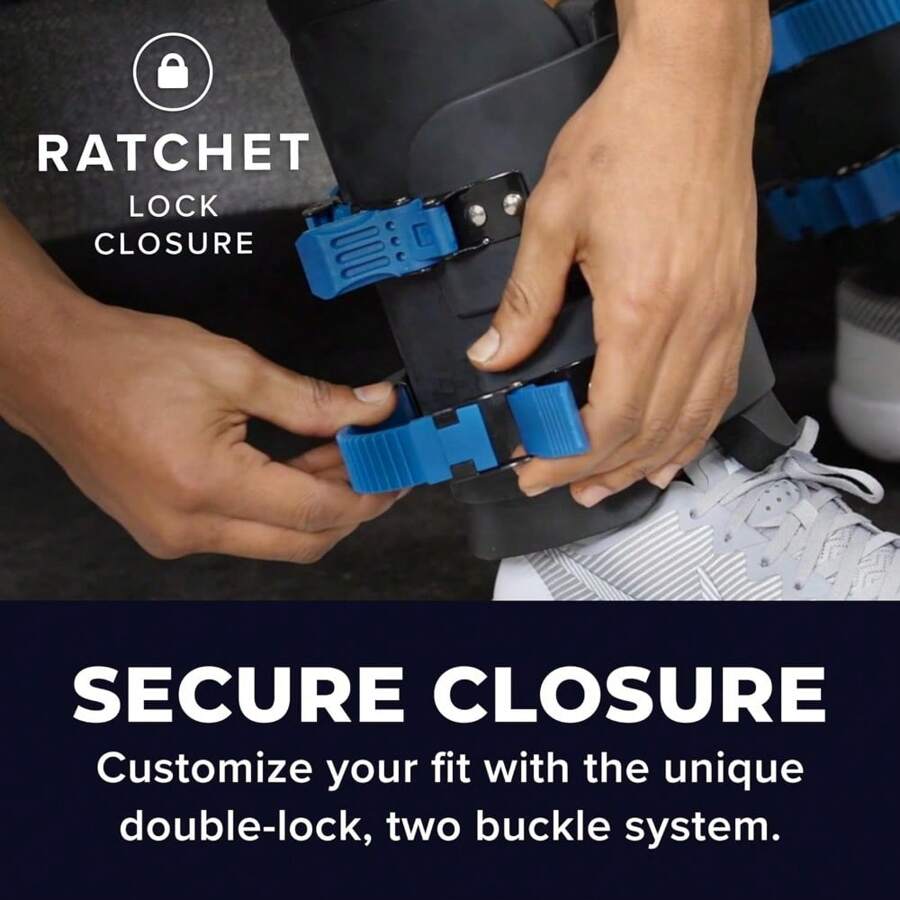 Teeter EZ-Up Gravity Boots For Inversion Decompression Stretching, Back ...