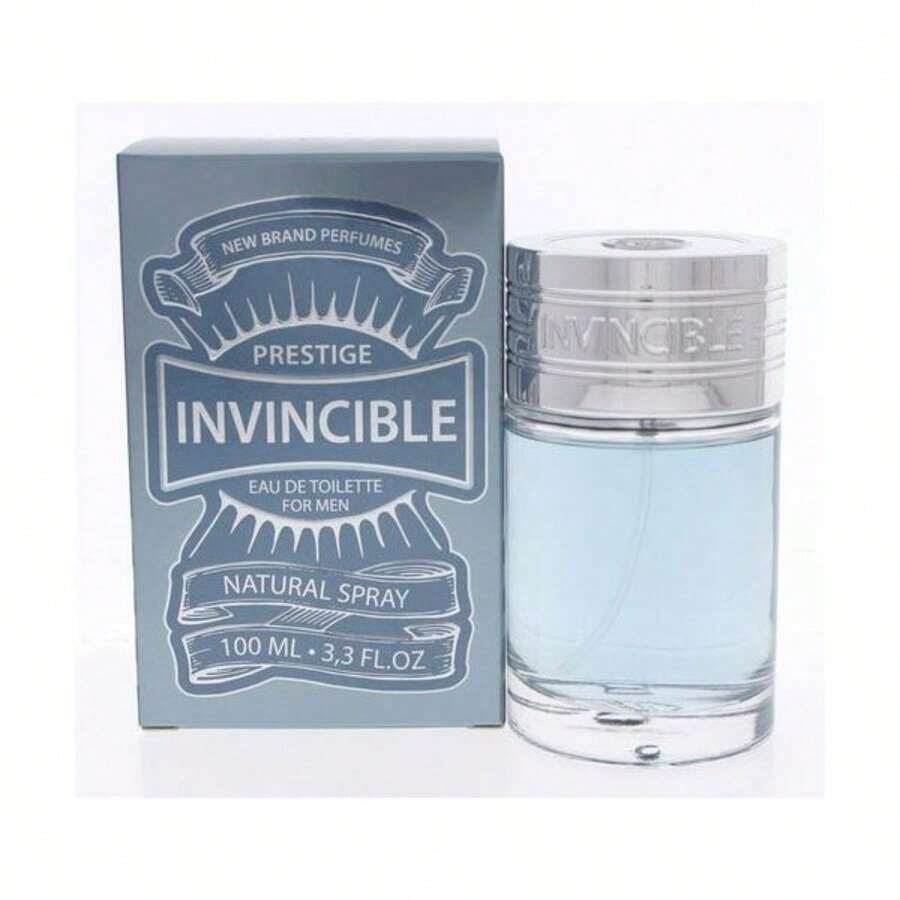 New Brand Prestige Invincible For Men Eau De Toilette Spray 3.3 Oz ...