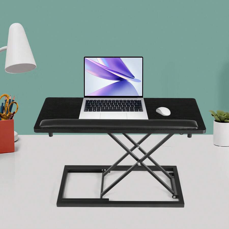 YUNRUX Height Adjustable Keyboard Stand Desktop Keyboard Riser Keyboard ...