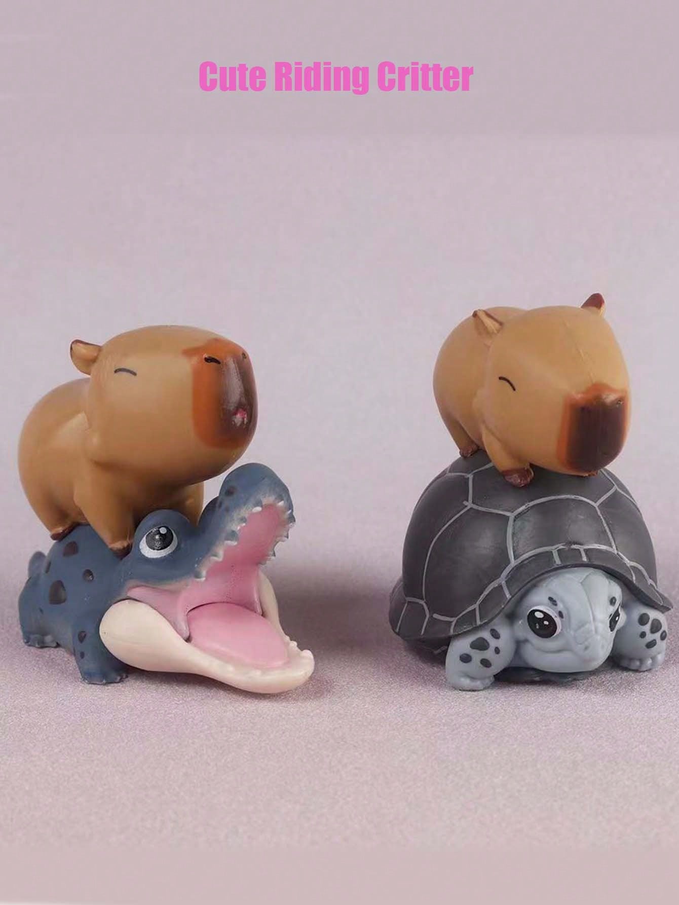 A Pack Of Random Styling Blind Box Capybara Animal Dolls, Seagull ...