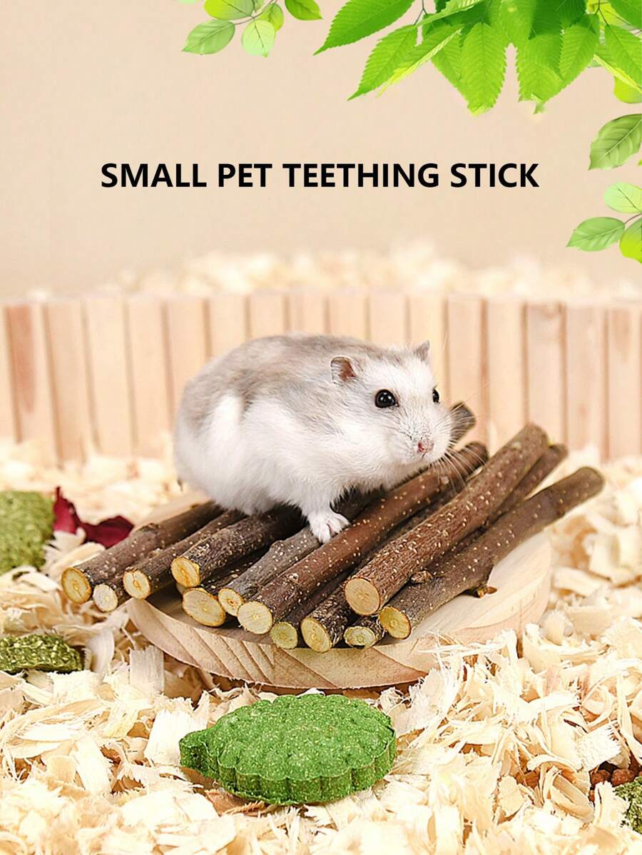Natural Apple Stick Small Animal Chew Snacks & Toys, Suitable For Pets ...