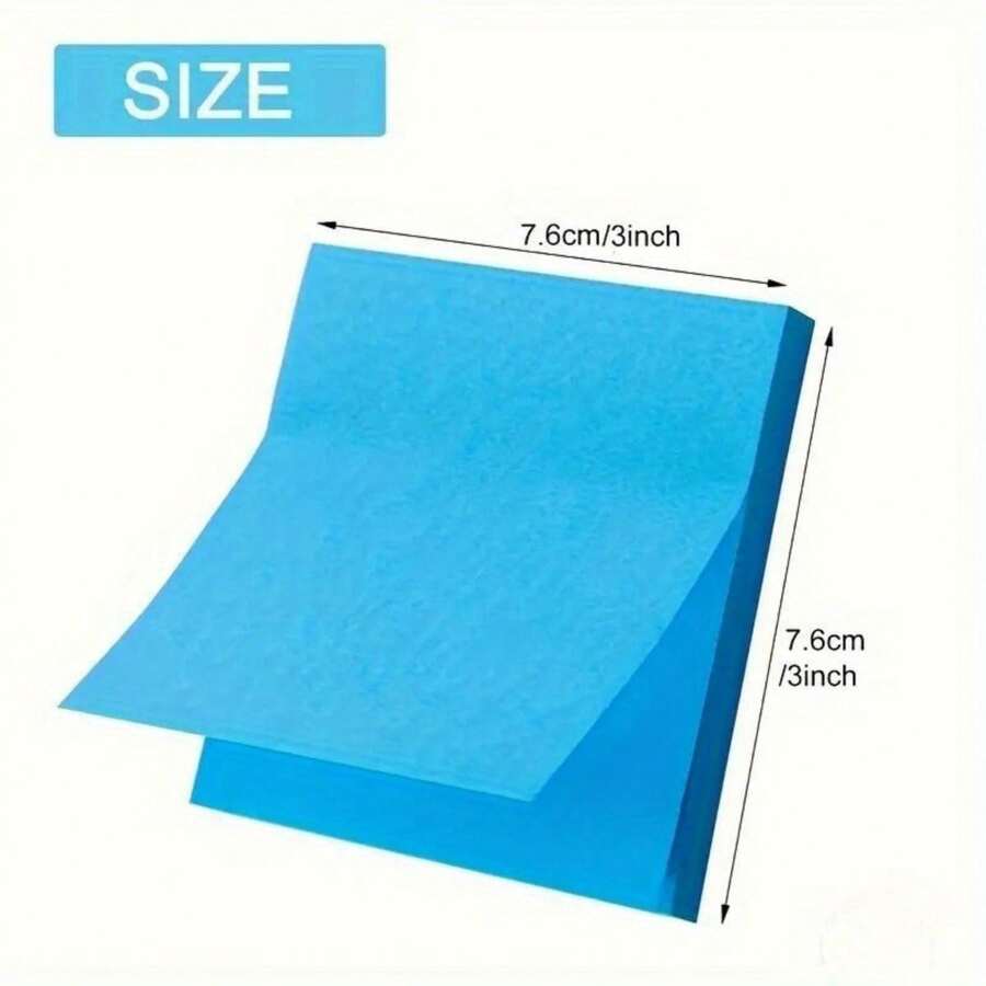 Bright Fluorescent Sticky Notes - Various Colors, Suitable For Students ...