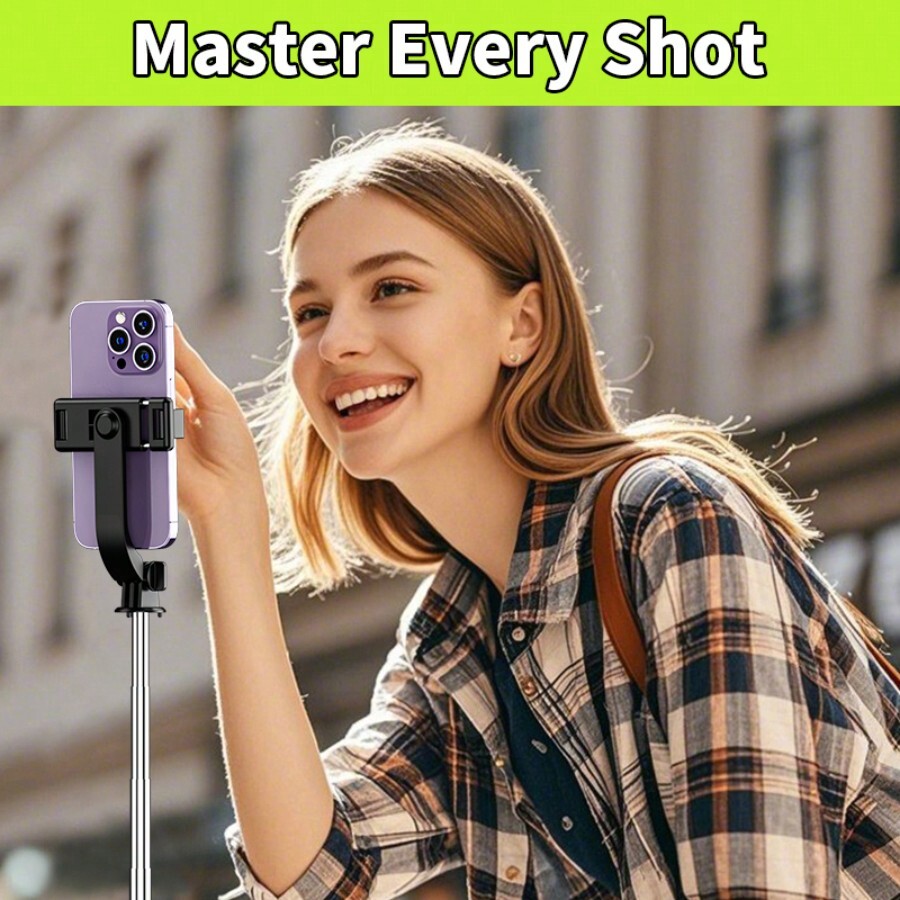 Portable Mobile Phone, Wireless Selfie Stick, Camera, Live Streaming ...
