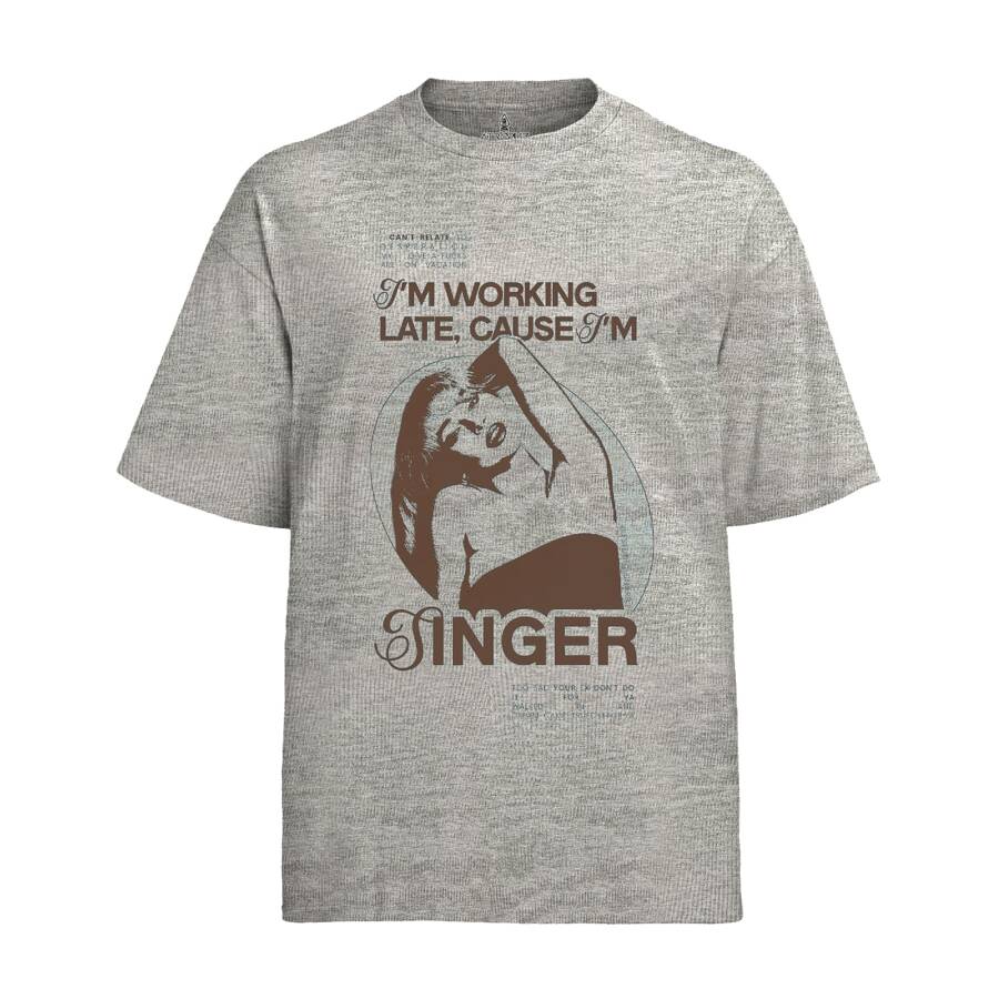 Camiseta Graphic Tee Tshirt Sabrina Carpenter Singer | SHEIN Brasil