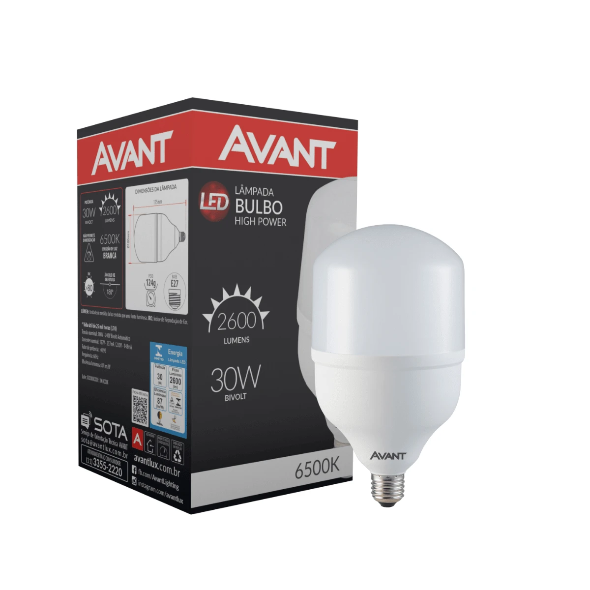 Kit 20 Led Bulb 30w Bulb Socket E27 Bivolt Cold White | SHEIN USA