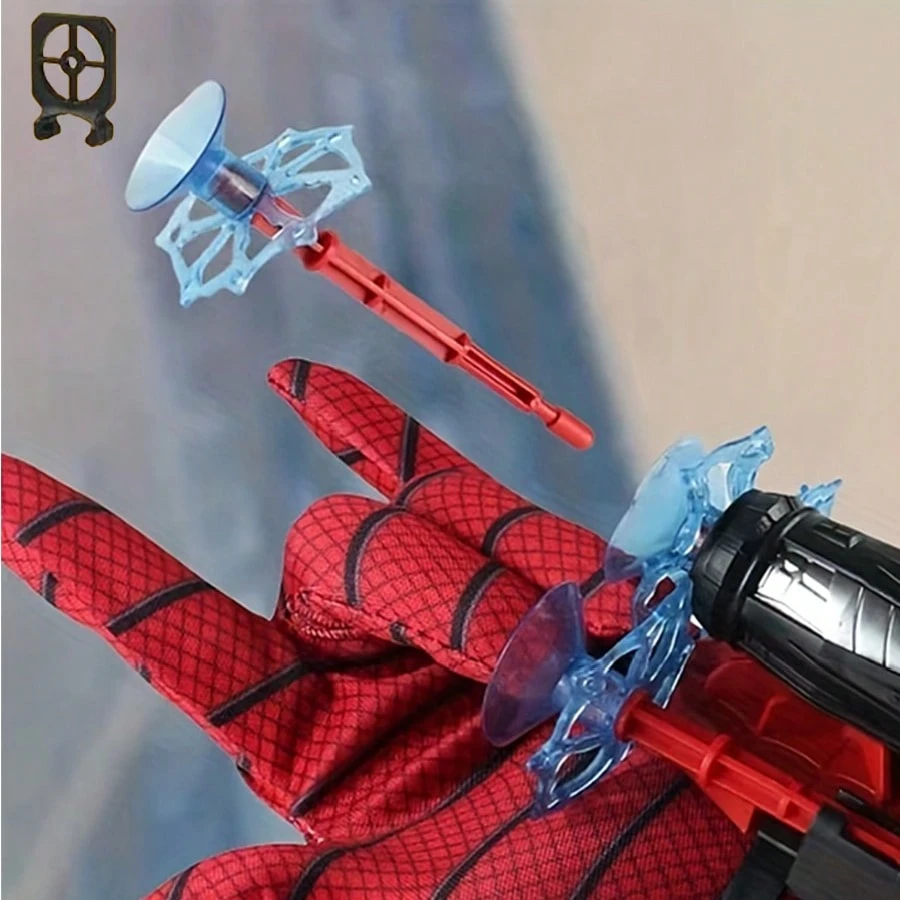 Spider Silk Launcher Spider Hero Silk Gloves Soft Bullet Gun Can Be ...