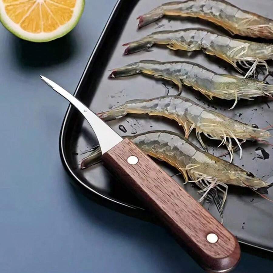 Stainless Steel Shrimp Deveiner & Peeler - Household Shrimp Processing ...