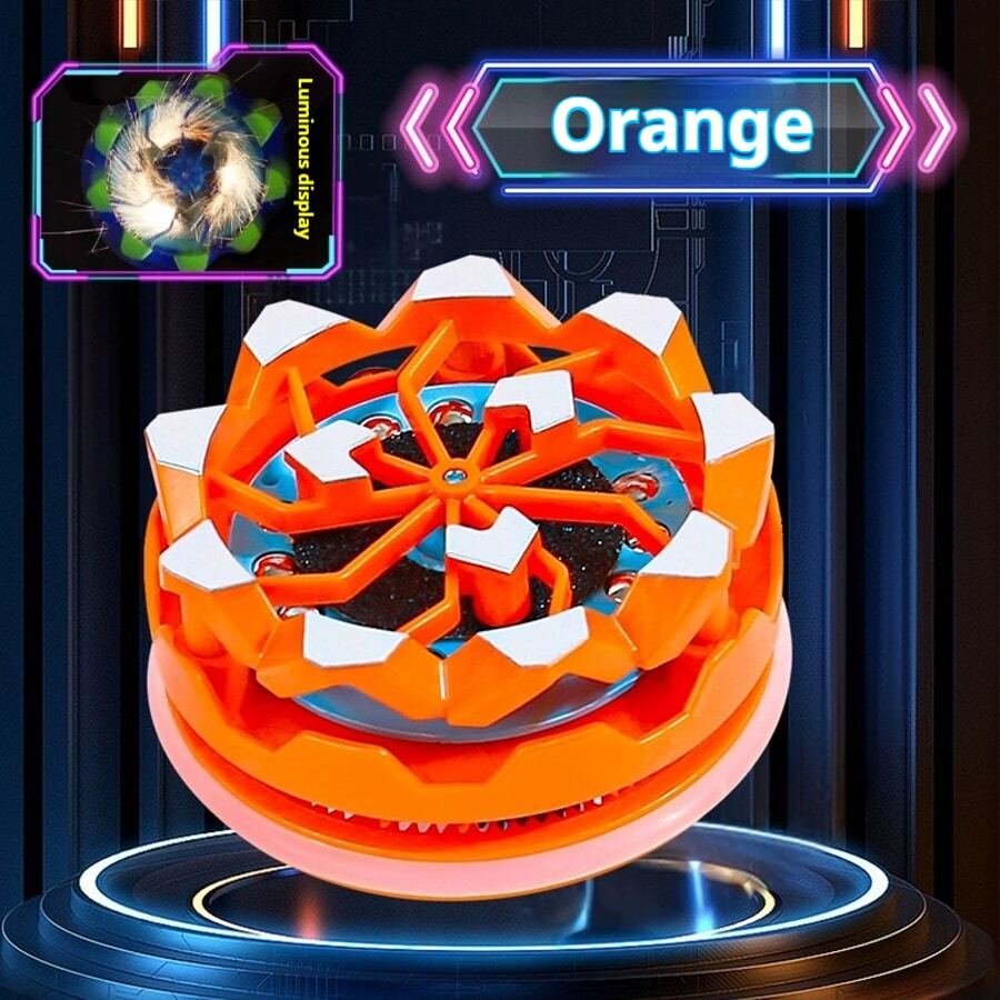 1pc Fun Spark Fireworks Gyro Toy Spinning Gyro Toy Christmas Gift Flint ...