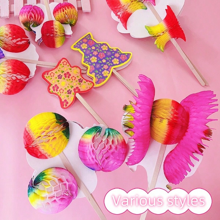 Transformable Paper Flip Flowers, Flip To Change Patterns, Nostalgic ...