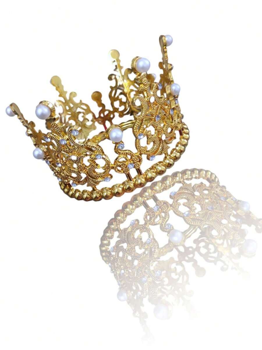 Luxury Golden Princess Crown - Arebesco | SHEIN USA