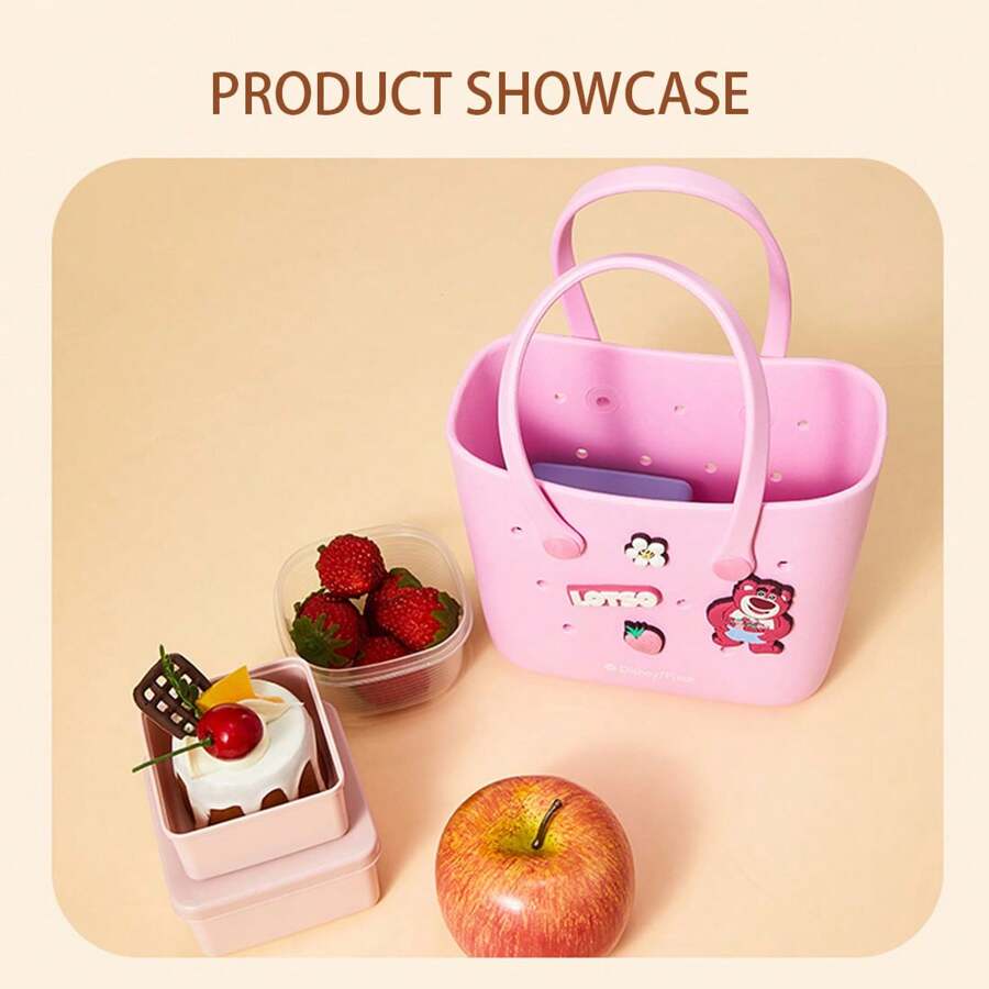 Miniso Miniso Disney Collection Small Size Lunch Bag-Strawberry Bear ...