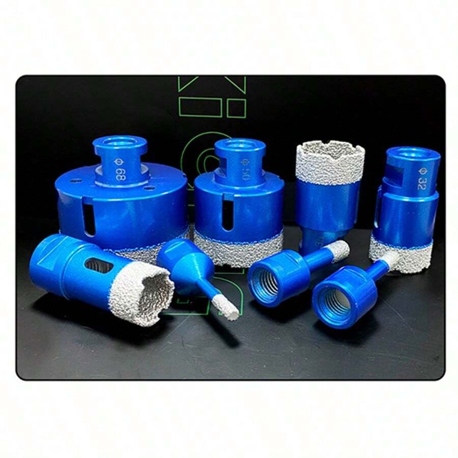 M14 Brazed Diamond Drill Set Ceramic Tile Stone Drilling Angle Grinding ...